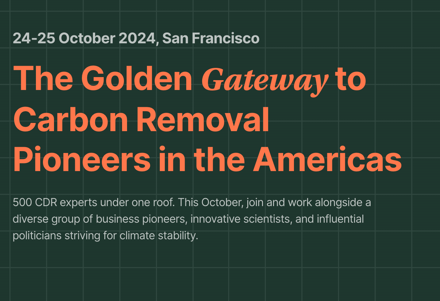 Carbon Unbound West Coast - International Biochar Initiative